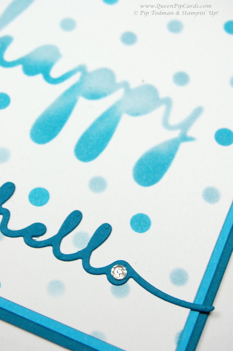 How To Use Stencils with Happy Patterns - Queen Pip Cards