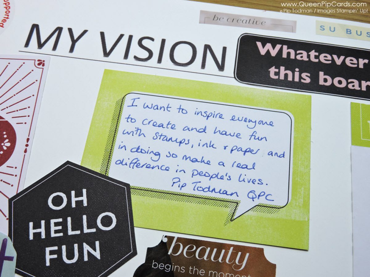 Envision Your Future with Memories and More! - Queen Pip Cards