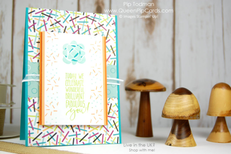 Picture Perfect Birthday Sprinkles Card Idea - Queen Pip Cards