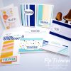 9 Playing With Patterns Note Cards - Queen Pip Cards