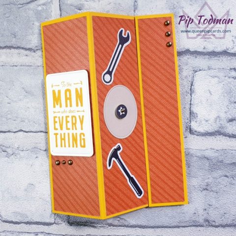 8 Fun Cards For Men - He's The Man - Queen Pip Cards