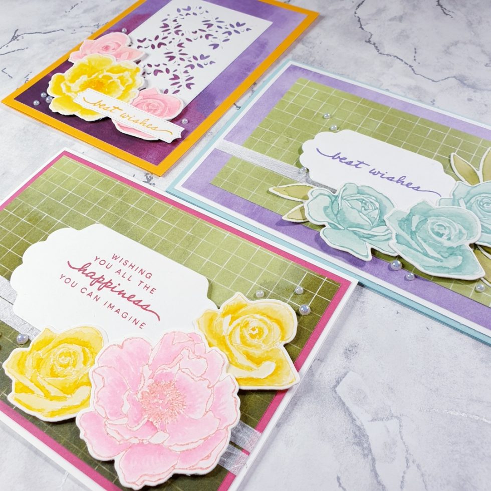 15 Floral Card Ideas With Hues of Happiness - Queen Pip Cards